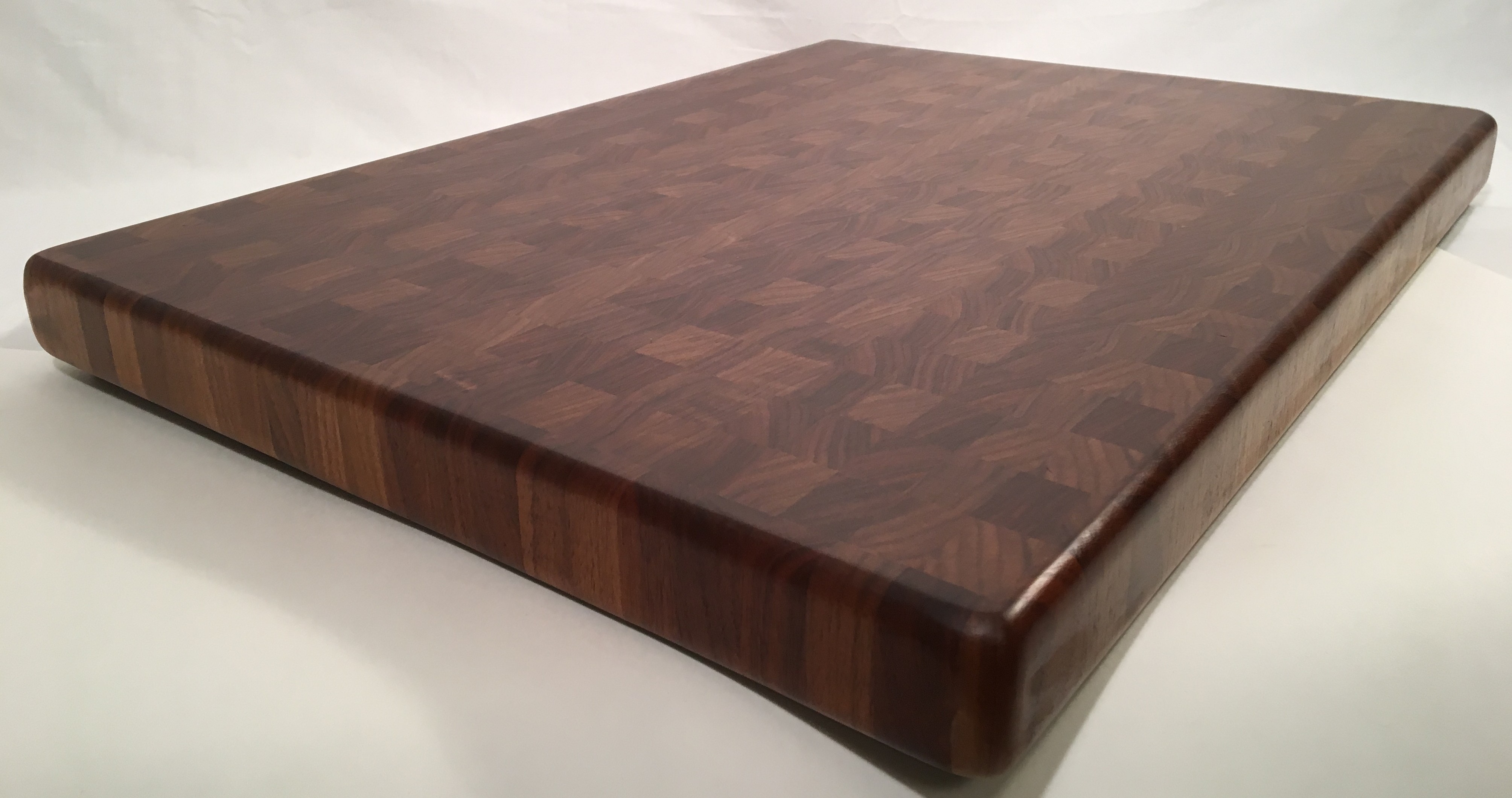 22" x 18" Walnut End Grain